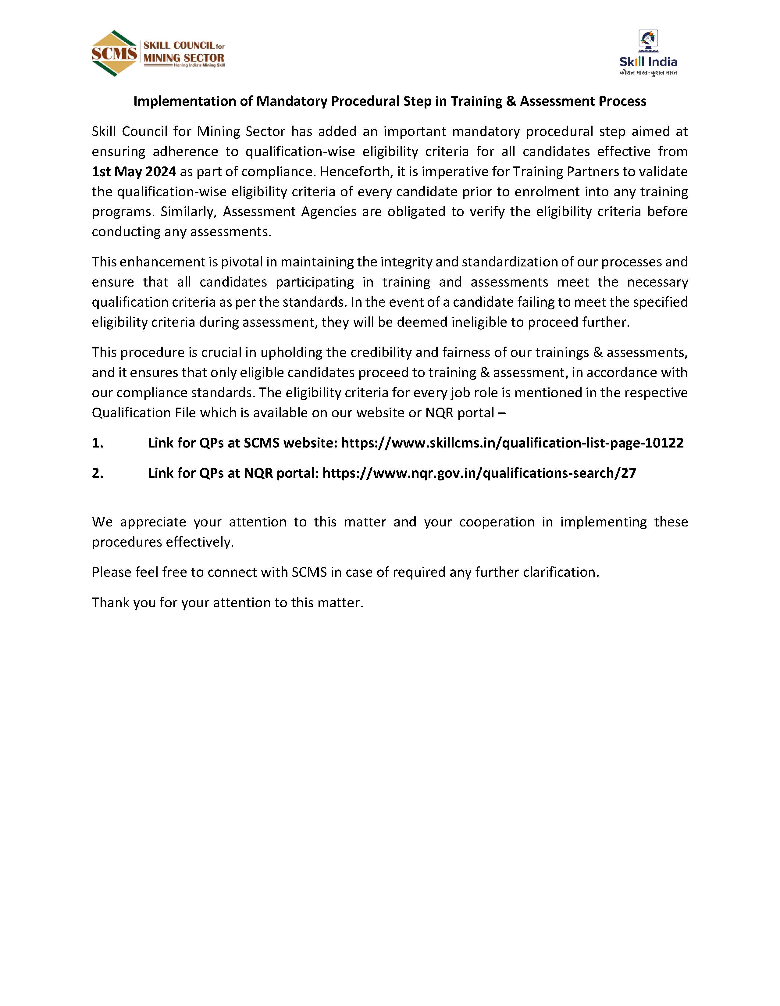 Skill CMS – Skill CMS – Skill Council for Mining Sector – Honing India ...